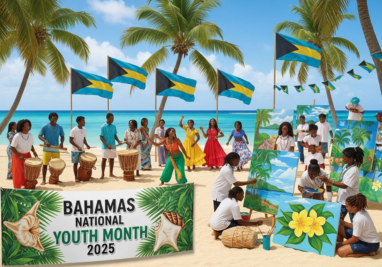 Bahamas National Youth Month October 2025 - IslandsEvents.com